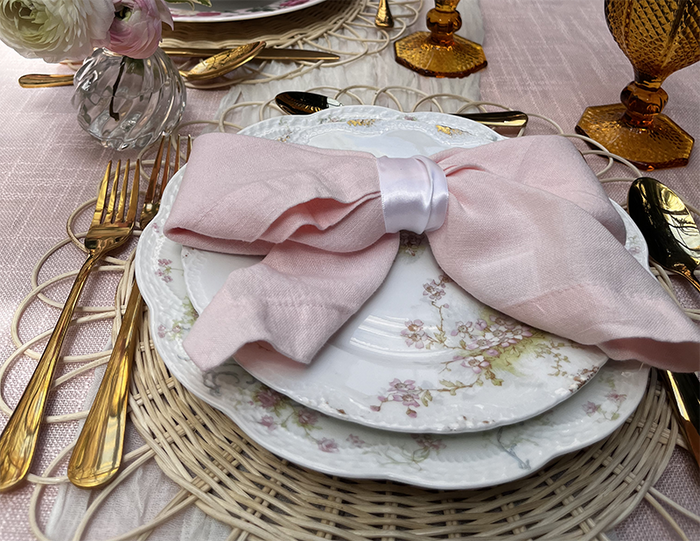 Rattan Charger – Spoon + Salt